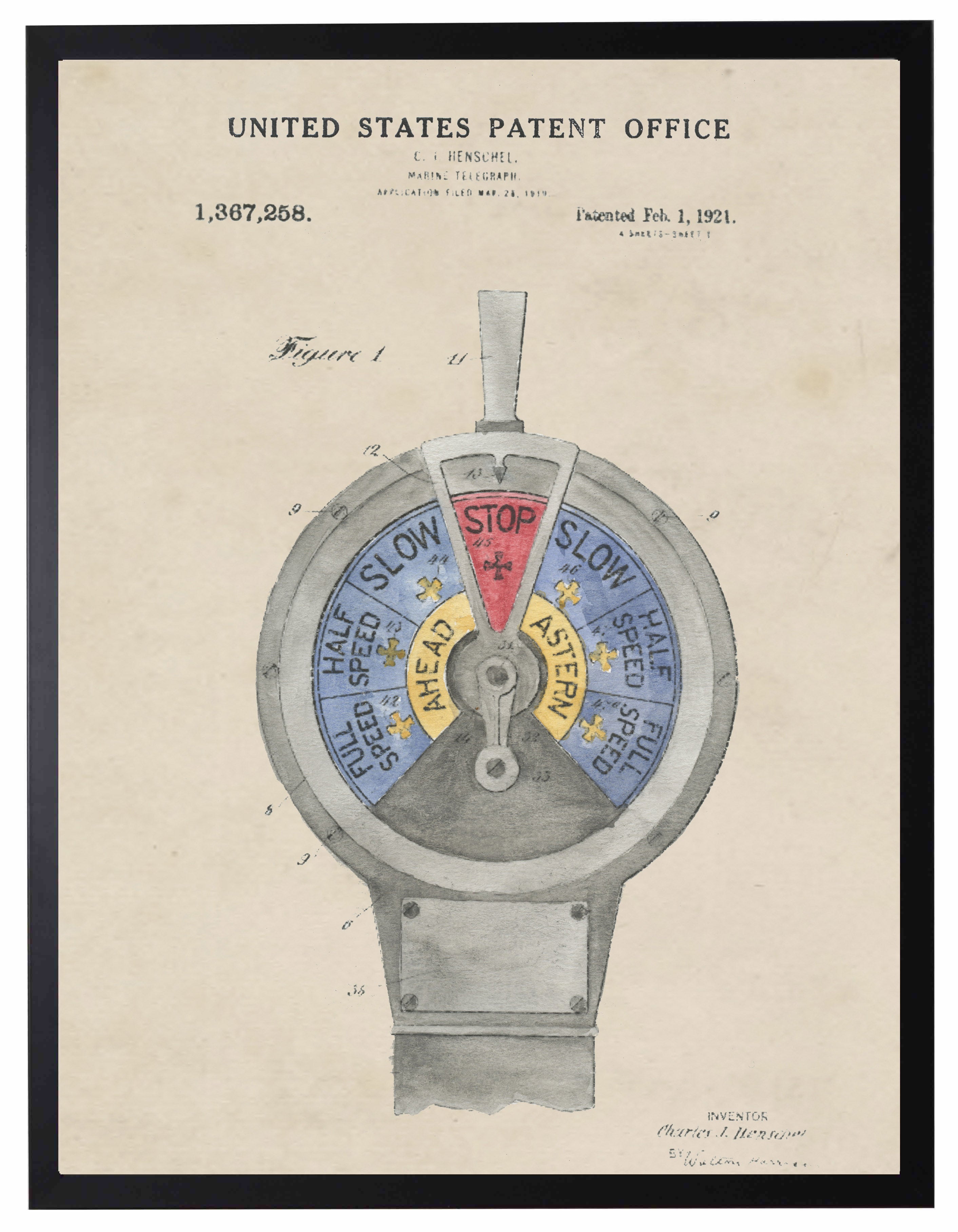 History of the Engine Order Telegraph Patent – Timeless Patents